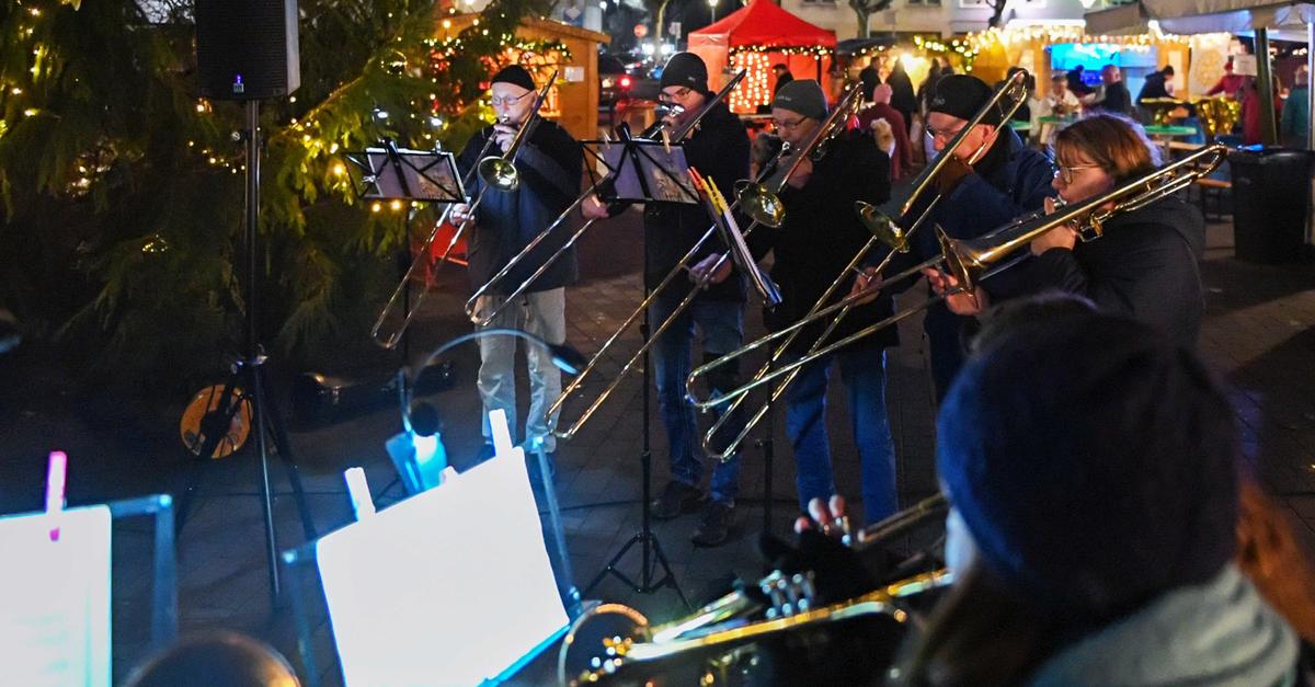 Weihnachtlicher Glanz auf dem Groß-Gerauer Marktplatz
